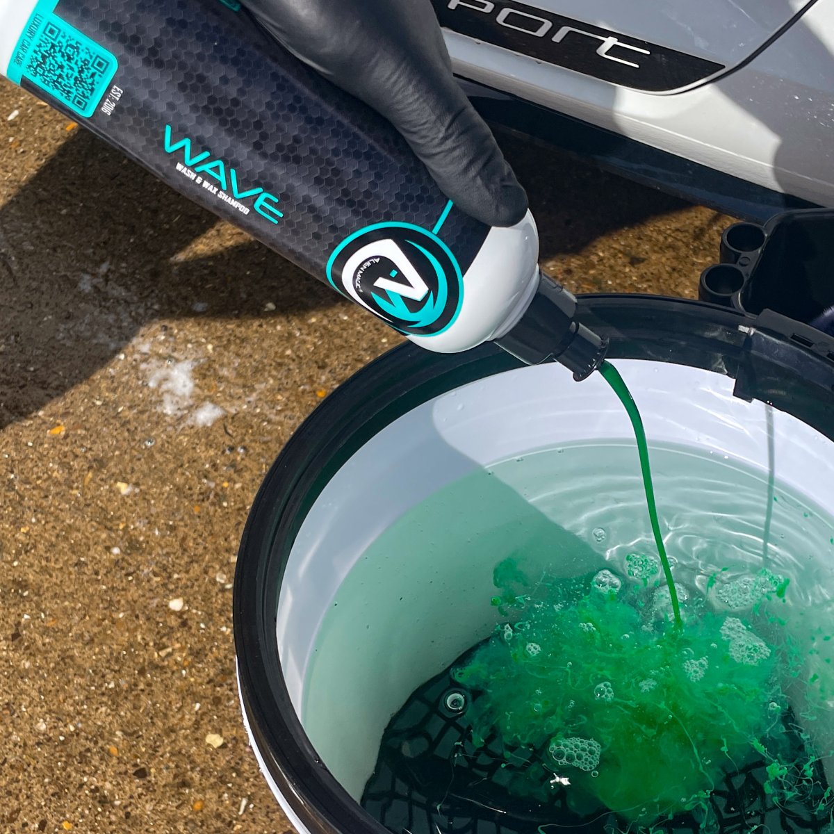 Alien Magic WAVE | WASH & WAX SHAMPOO 500ML - Vask og tørring - Buffshop